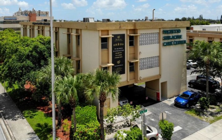 Palmetto Subacute Care Center nursing home, 7600 SW 8th Street, Miami ...