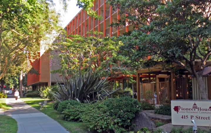 Pioneer House Health Center nursing home, 415 P Street, Sacramento, CA ...